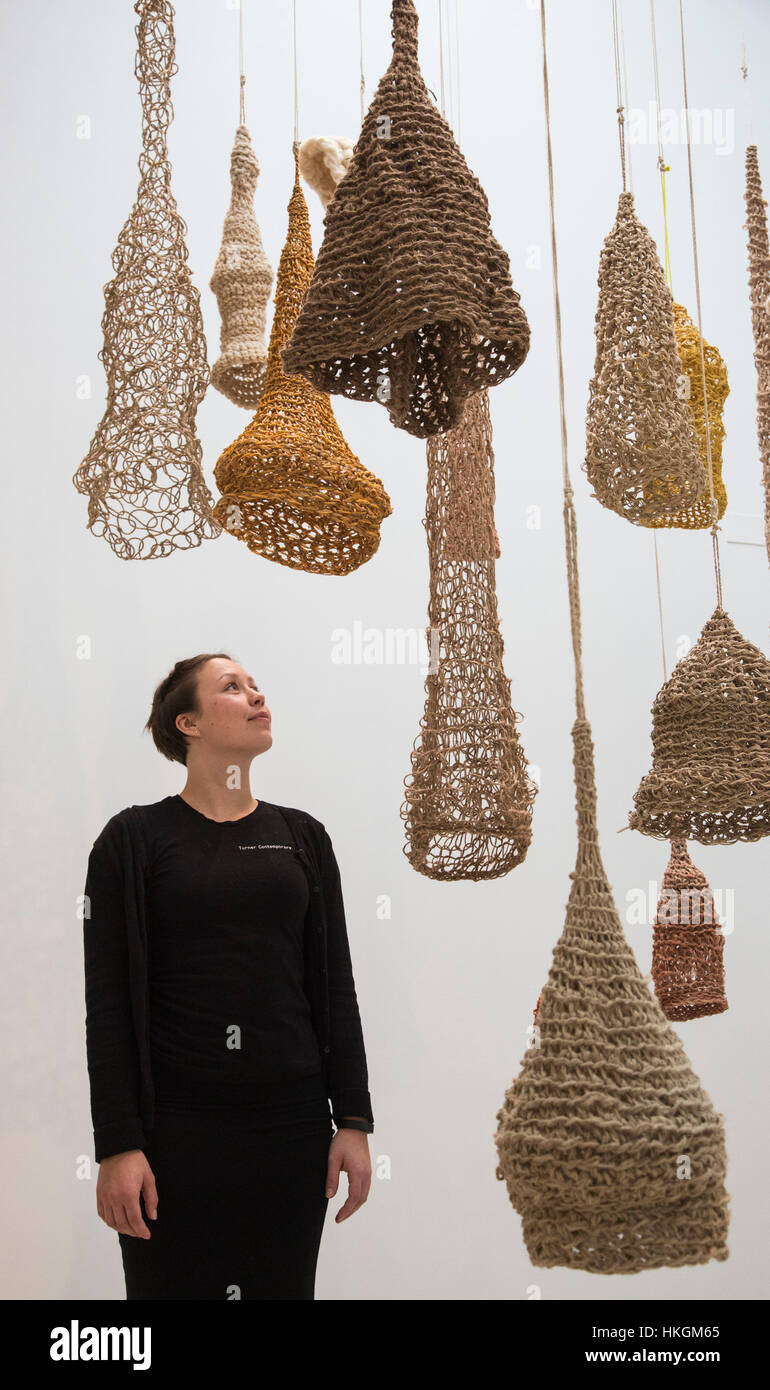Interactive artwork Natural Fibres, 2017, by Paola Anziché. Entangled ...
