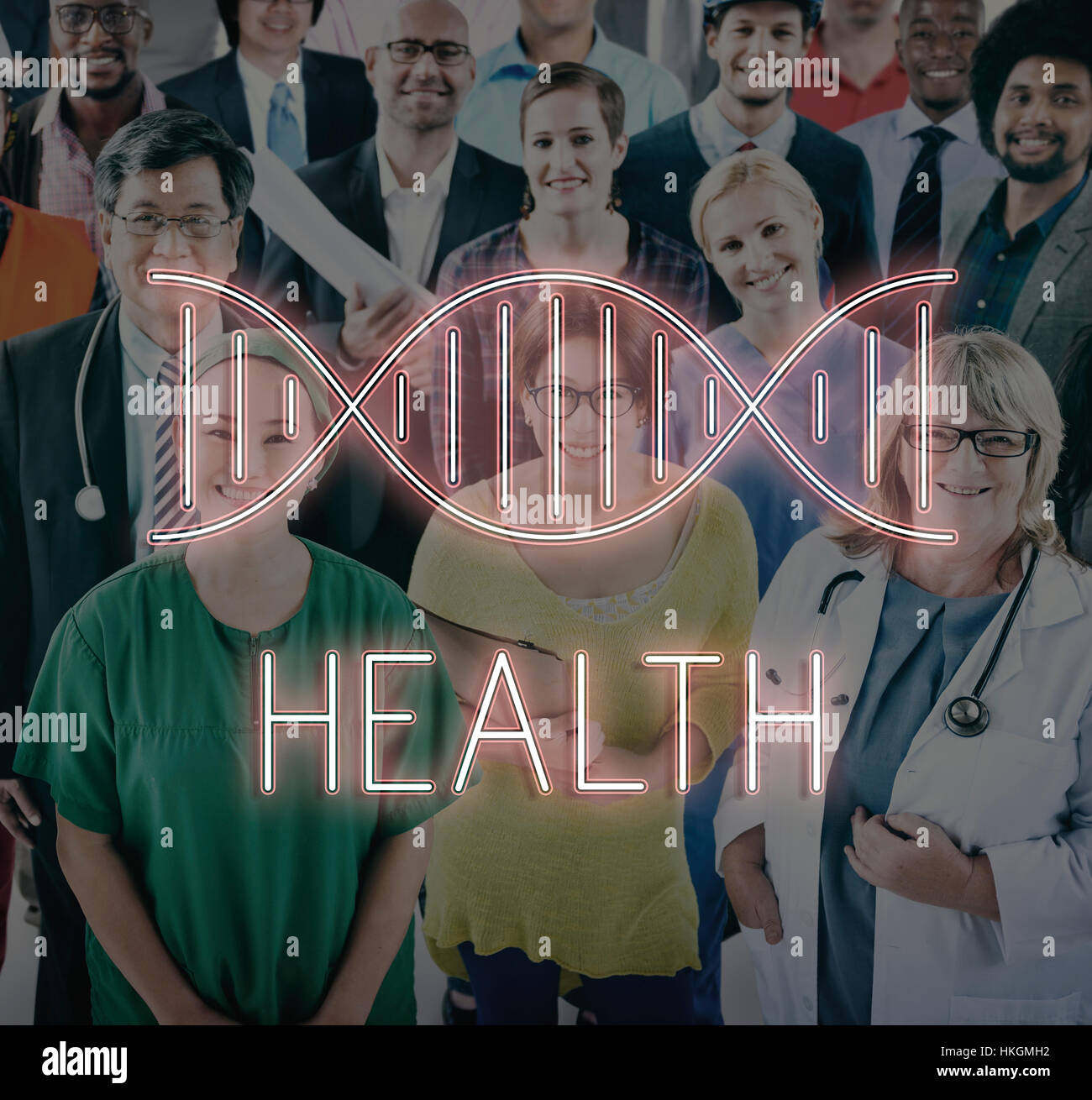 Health DNA Structure Symbol Concept Stock Photo - Alamy