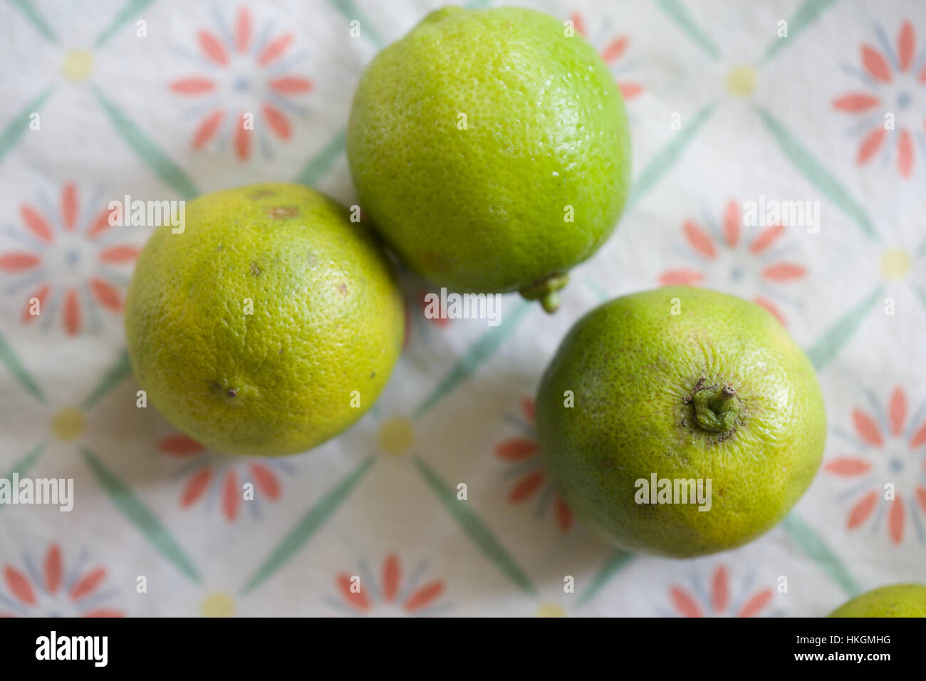 whole lemons. fruit, food, lime, bitter Stock Photo - Alamy