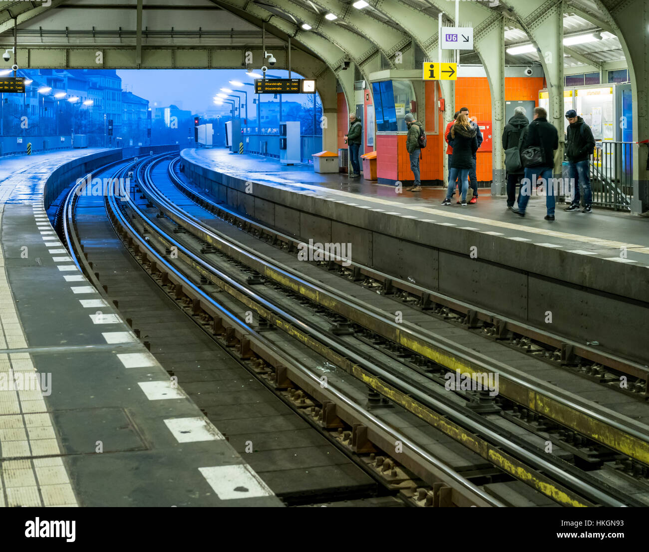 U bahn rail hi-res stock photography and images - Alamy