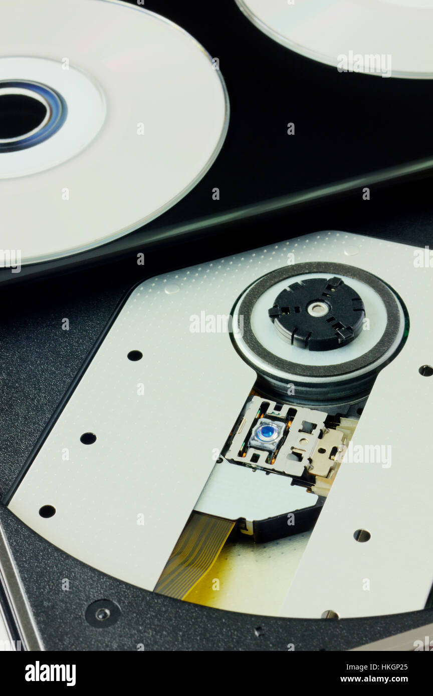 DVD recorder isolated on white Stock Photo - Alamy