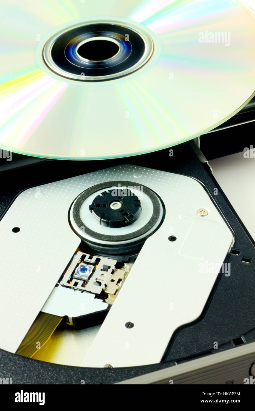 DVD recorder isolated on white Stock Photo - Alamy