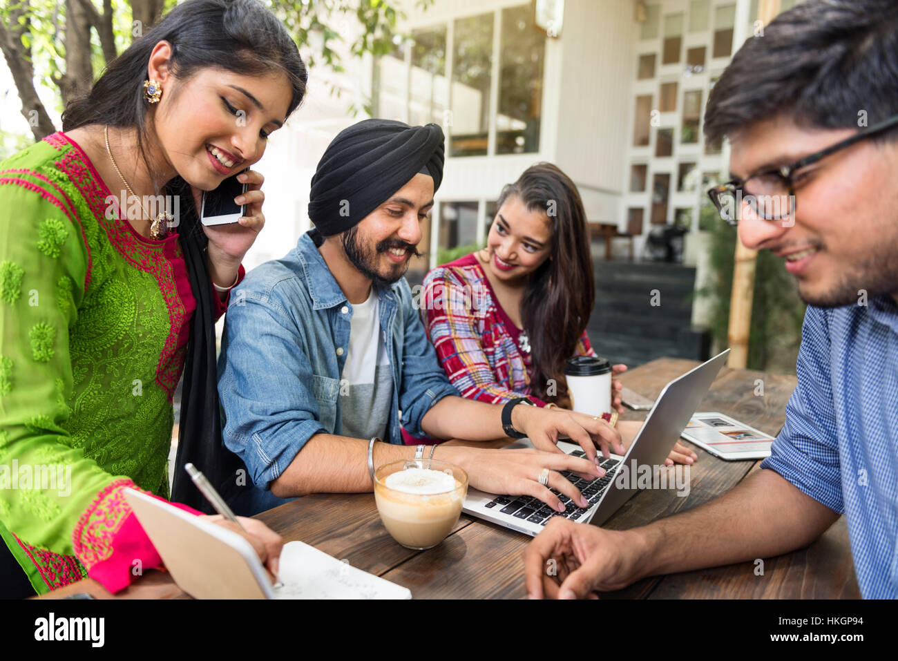 Cooperation Brainstorming Connection Unity Concept Stock Photo - Alamy