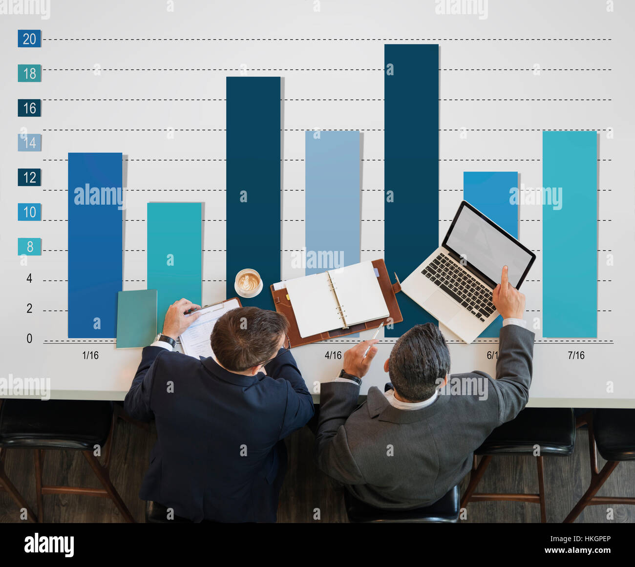 Business Graph Analysis Strategy Concept Stock Photo - Alamy