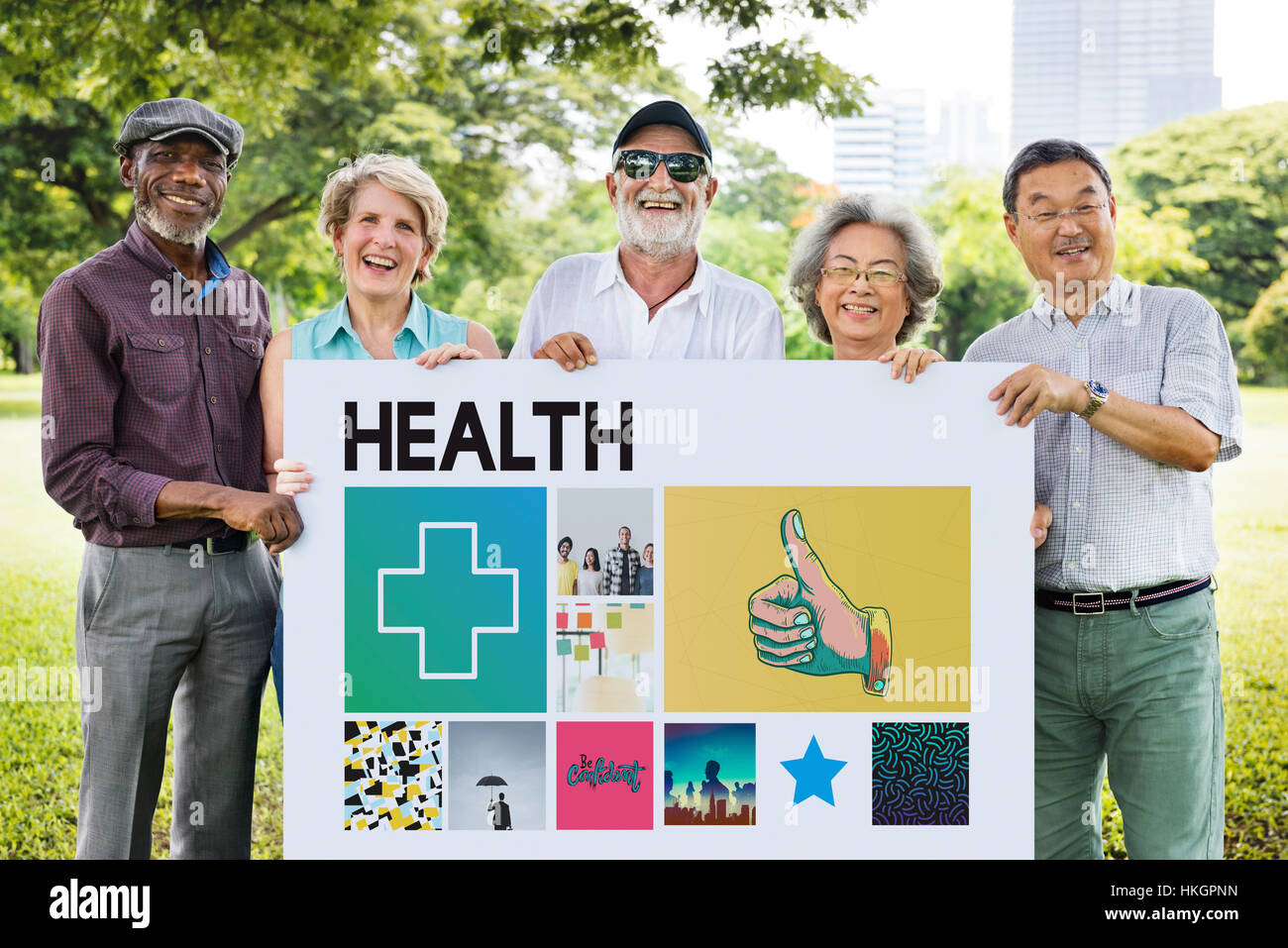 Health Healthcare Wellness Senior Adult Concept Stock Photo - Alamy
