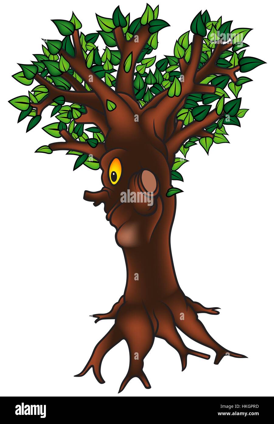 Ent tree Stock Vector Images - Alamy