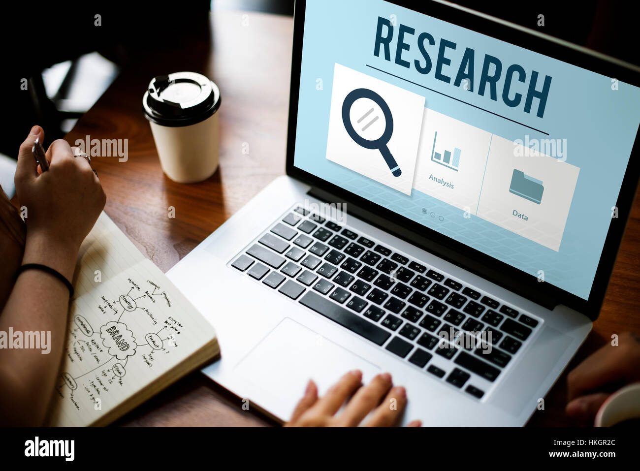 Research Business Analysis Strategy Concept Stock Photo - Alamy