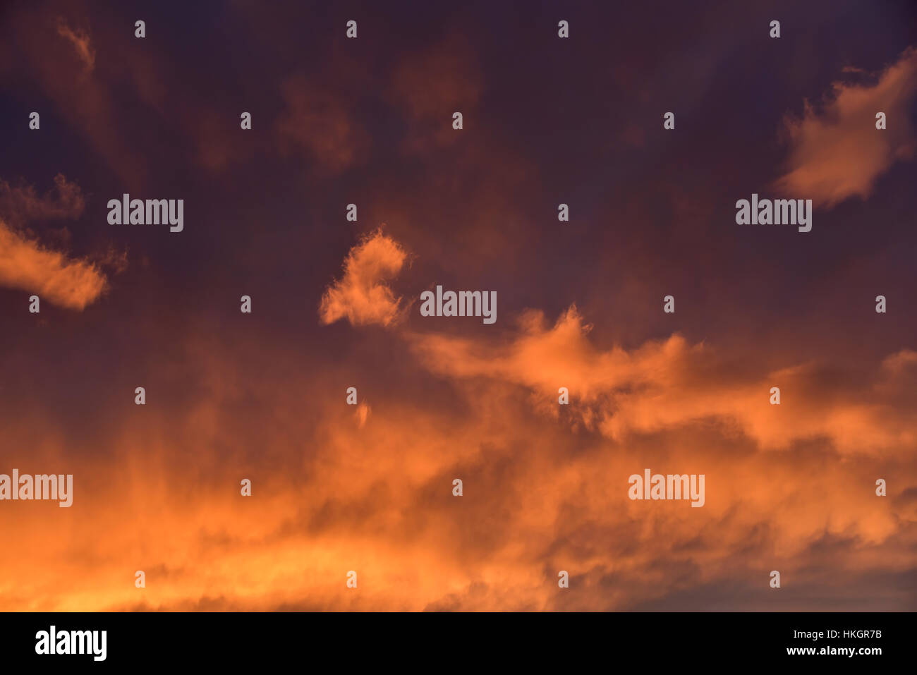 Spectacular Sunset in Burnley Lancashire England Stock Photo - Alamy