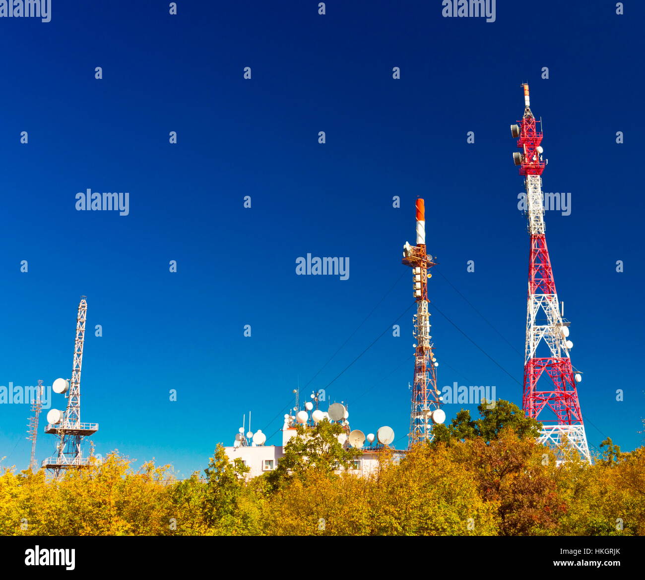 Antenna towers hi-res stock photography and images - Alamy