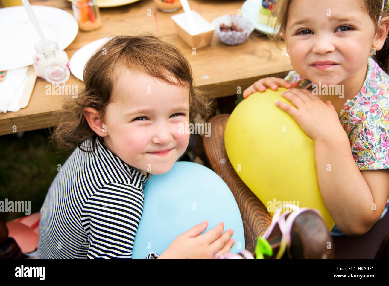 Kids Celebration Party Happiness Concept Stock Photo - Alamy
