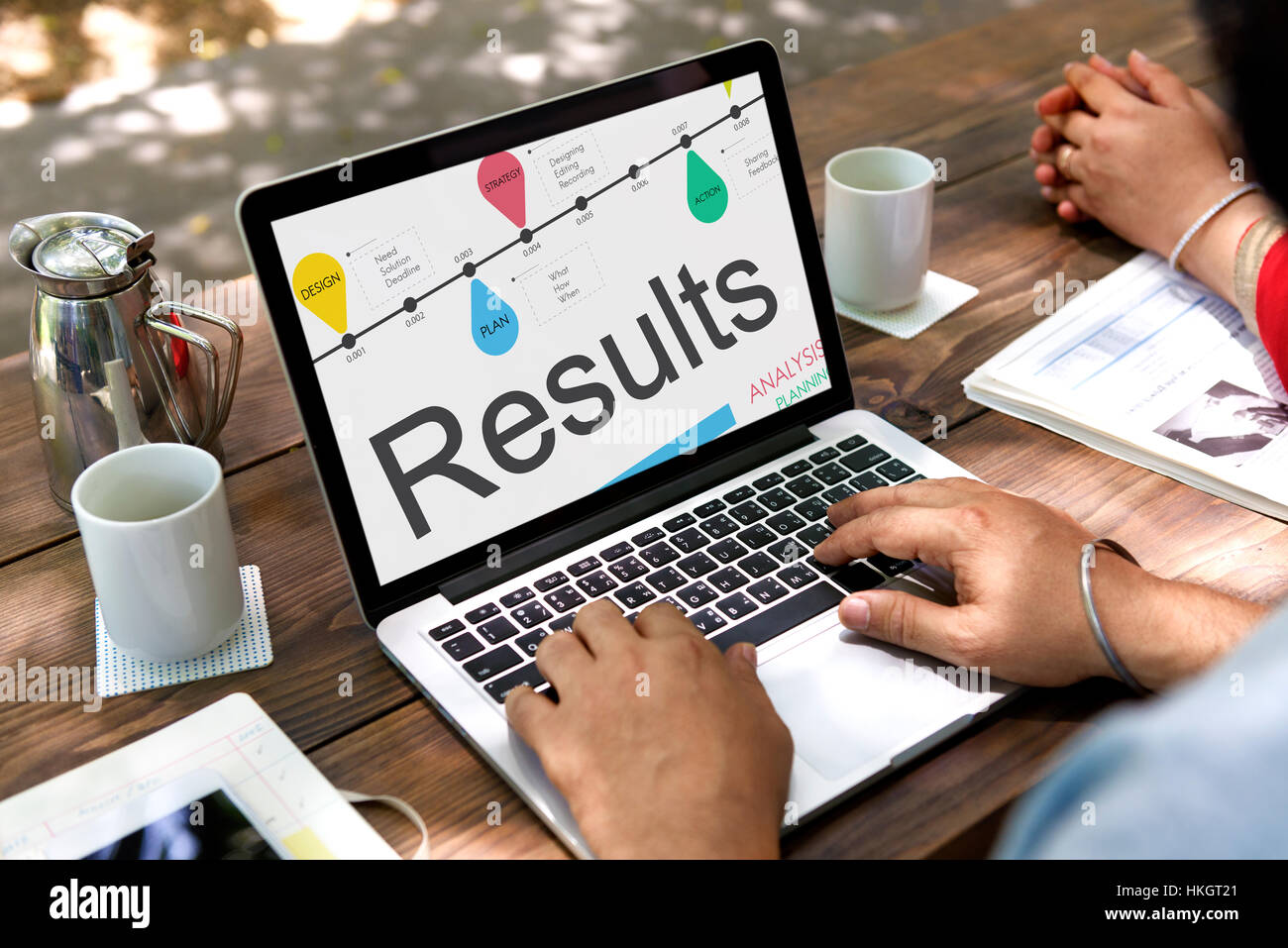 Statistics Research Results Progress Concept Stock Photo - Alamy