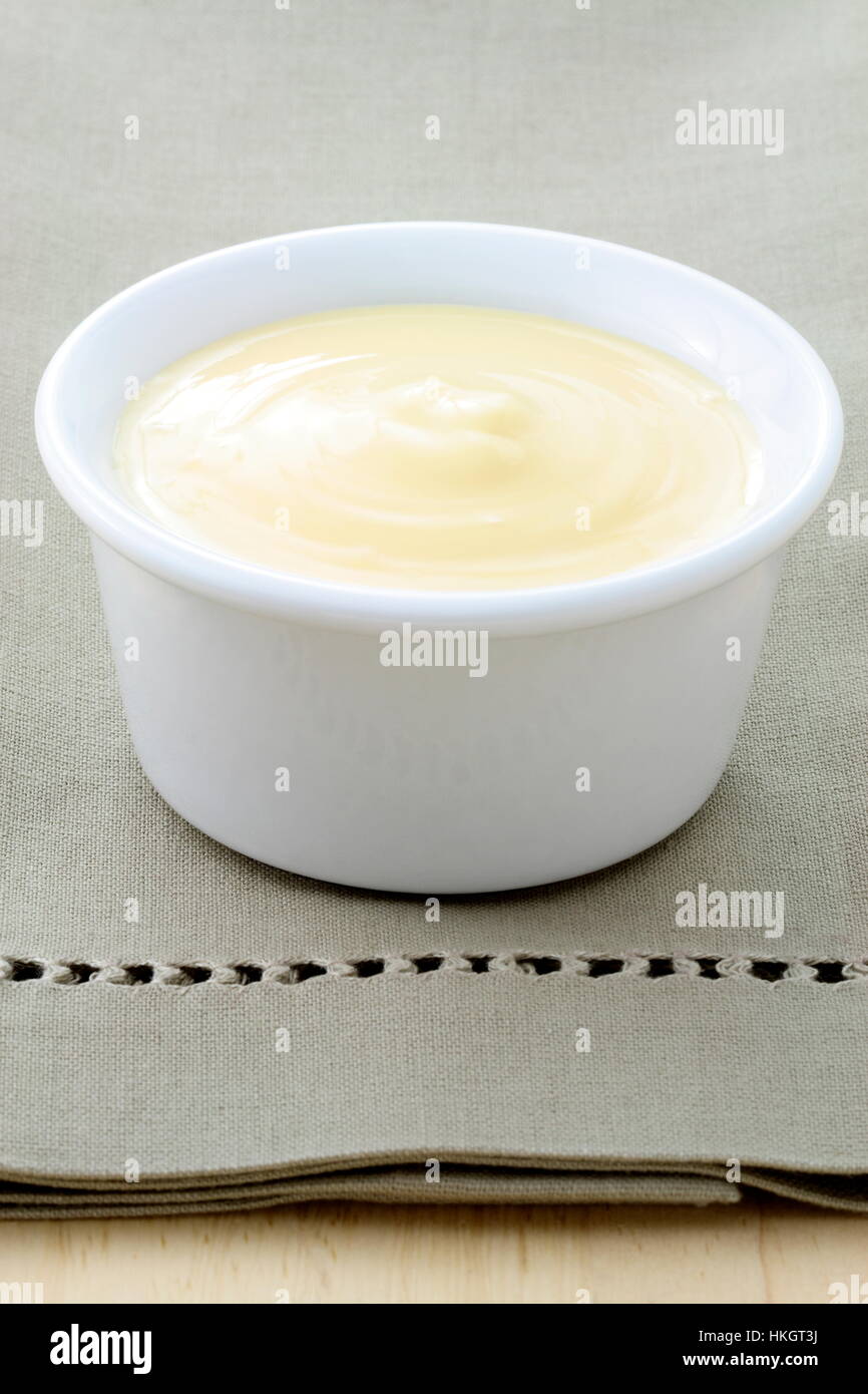 fresh and delicious creamy yogurt, healthy smooth snack Stock Photo - Alamy