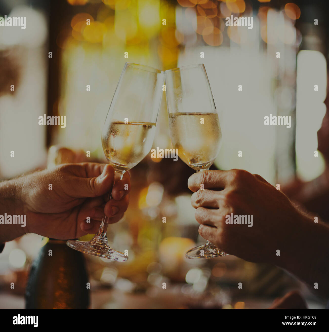 Cheers Celebration Toast Drinks Concept Stock Photo - Alamy