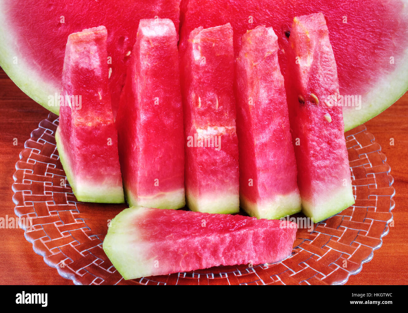 Watermelon table hi-res stock photography and images - Alamy
