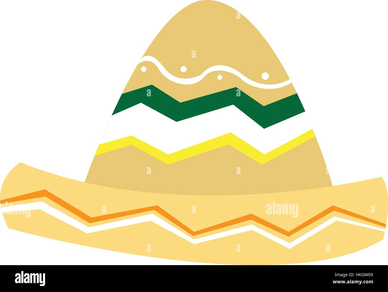 Isolated mexican hat Stock Vector Image & Art - Alamy
