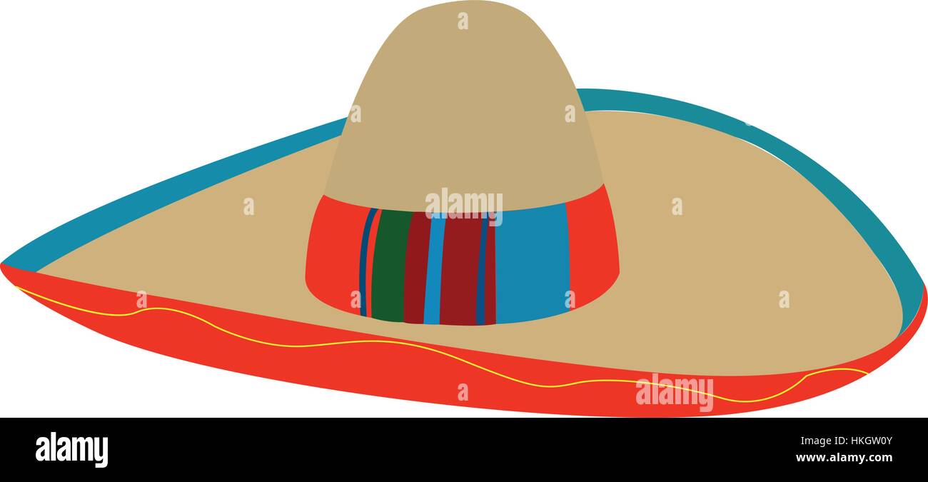 Isolated mexican hat Stock Vector Image & Art - Alamy
