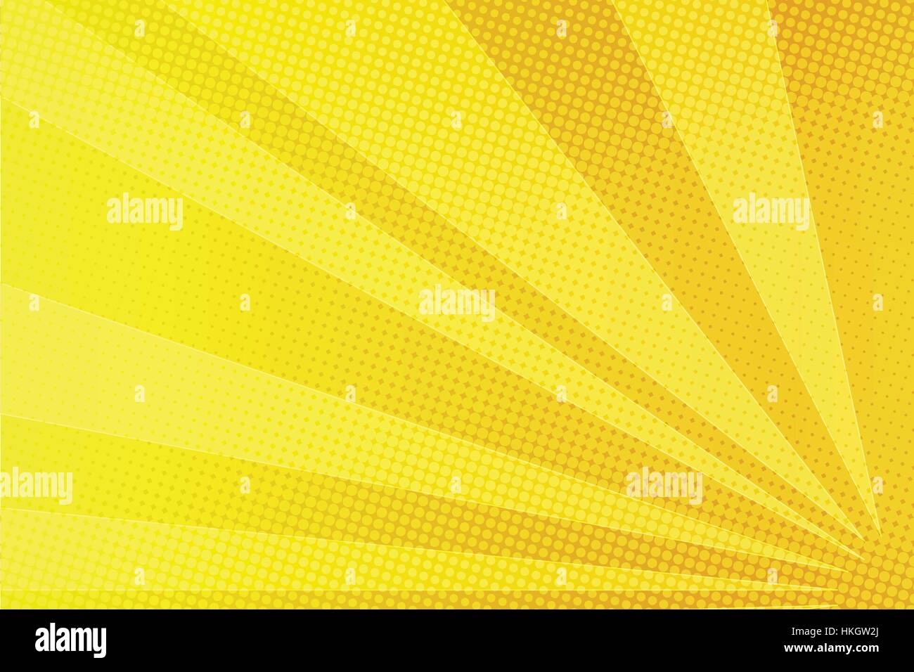 Yellow rays comic pop art background Stock Vector Image & Art - Alamy