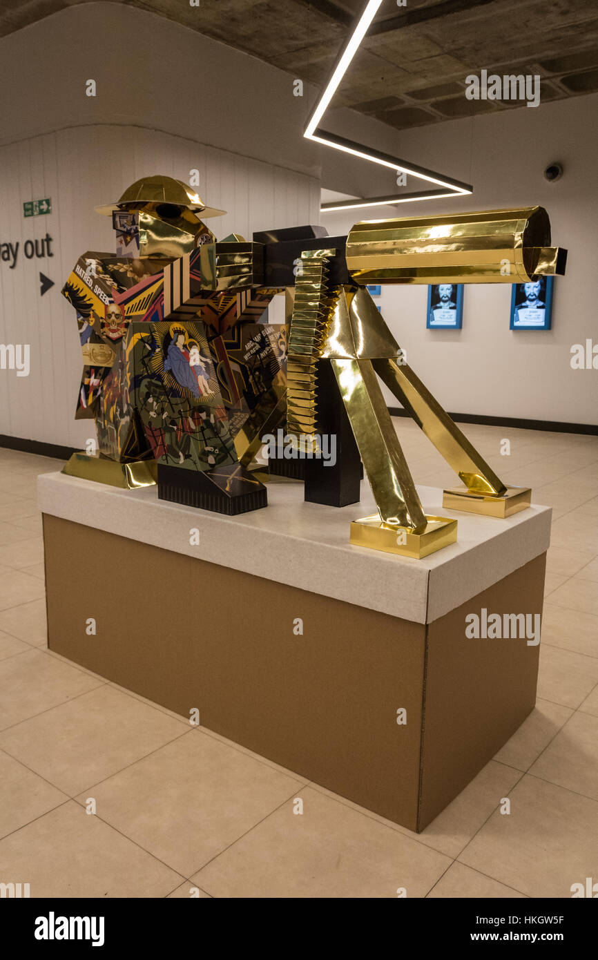Ian Kirkpatrick's Blast sculpture at The National Archives in Kew, SW ...