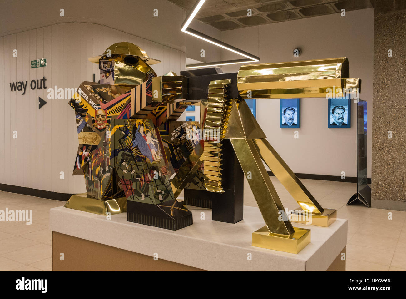 Ian Kirkpatrick's Blast sculpture at The National Archives in Kew, SW ...