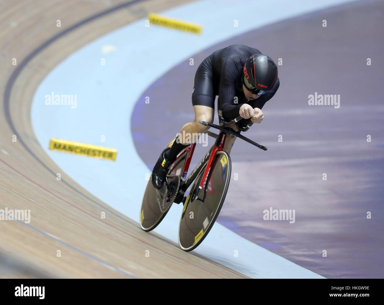 Daniel Bigham of Brother NRG Driverplan before winning the Men's ...