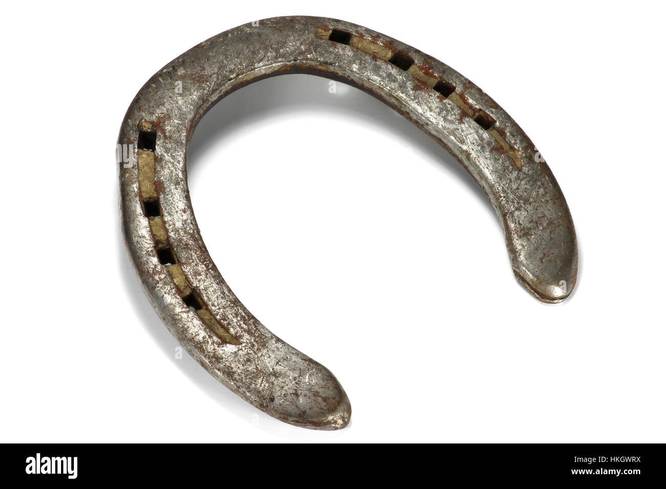 horseshoe isolated on white background Stock Photo - Alamy