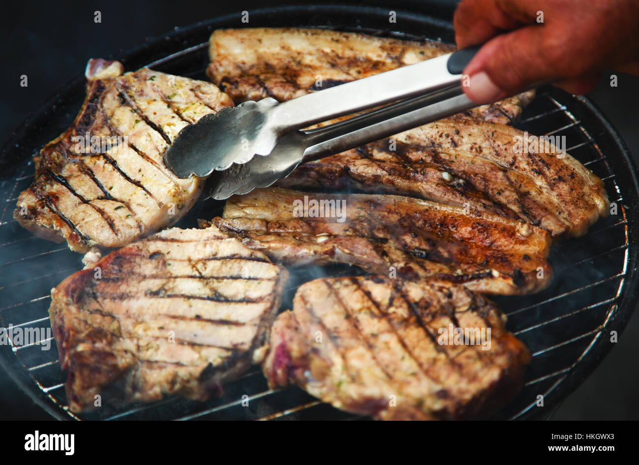 Rare meat camping hi-res stock photography and images - Alamy