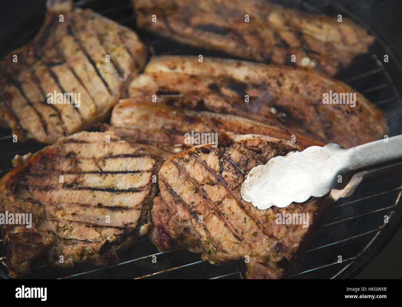 Rare meat camping hi-res stock photography and images - Alamy