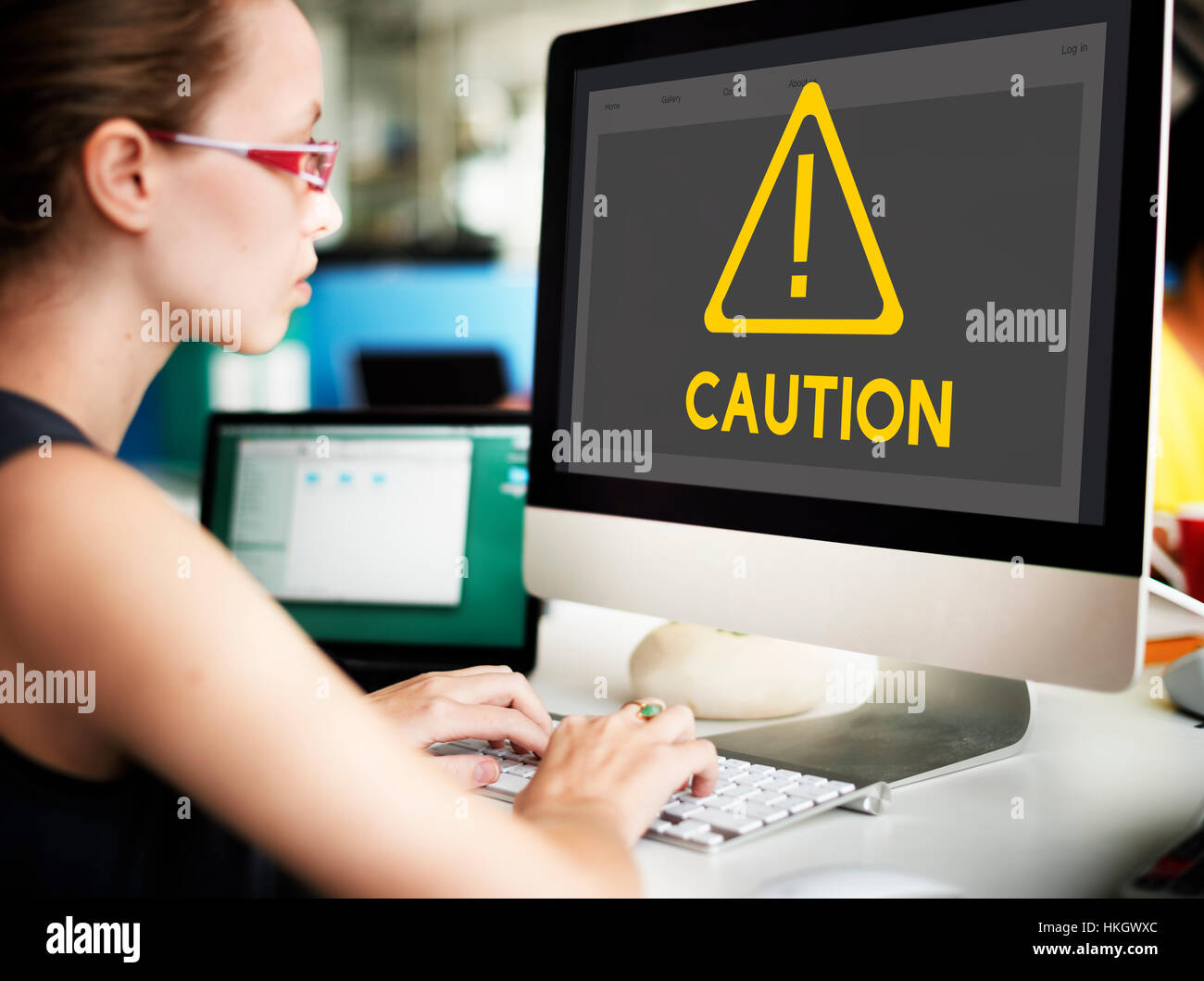 Danger ALert Warning Notification Beeware Reminder Exclamation Concept ...