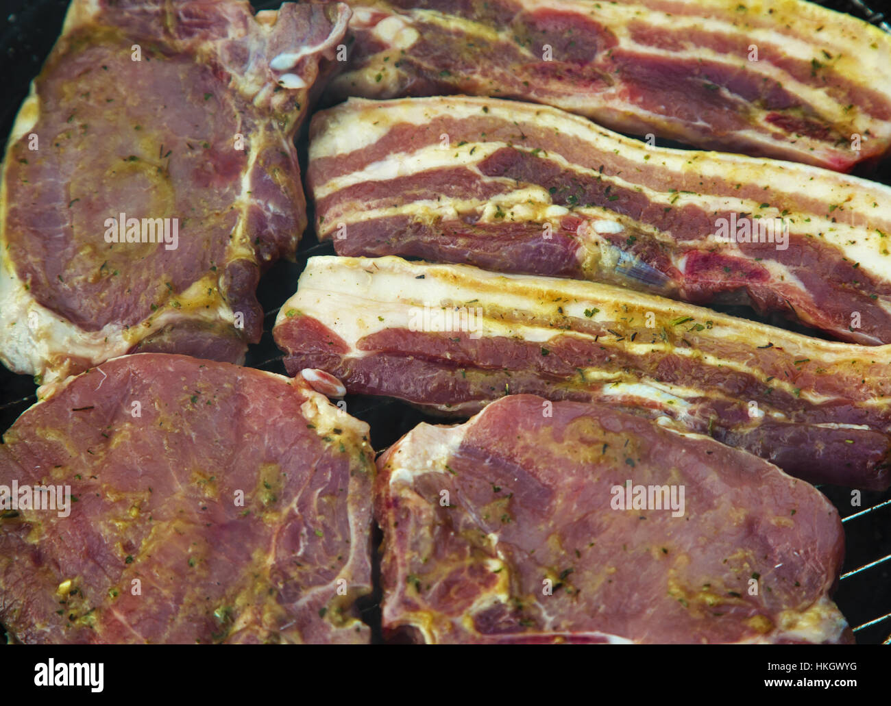 Rare meat camping hi-res stock photography and images - Alamy
