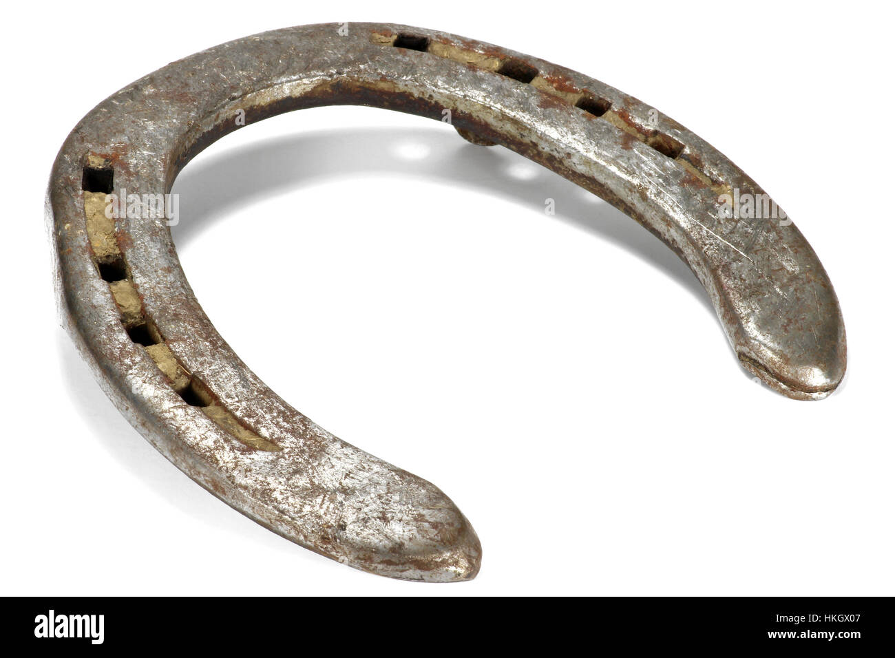 horseshoe isolated on white background Stock Photo - Alamy