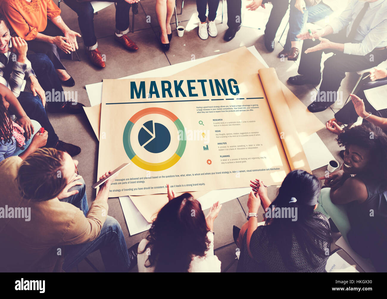 Marketing Product Development Promotion Concept Stock Photo - Alamy