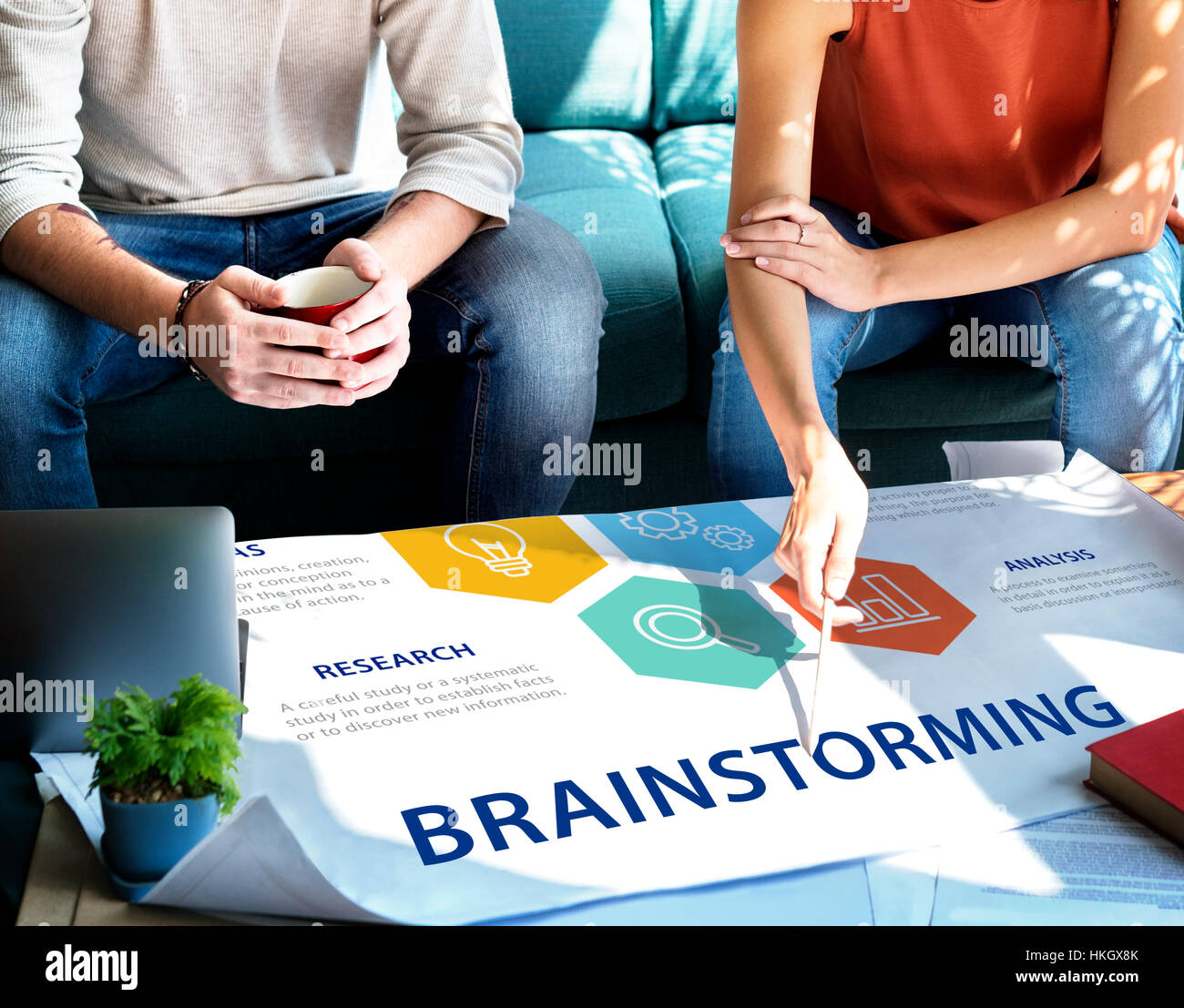 Brainstorming Discussion Communication Sharing Connection Concept Stock ...