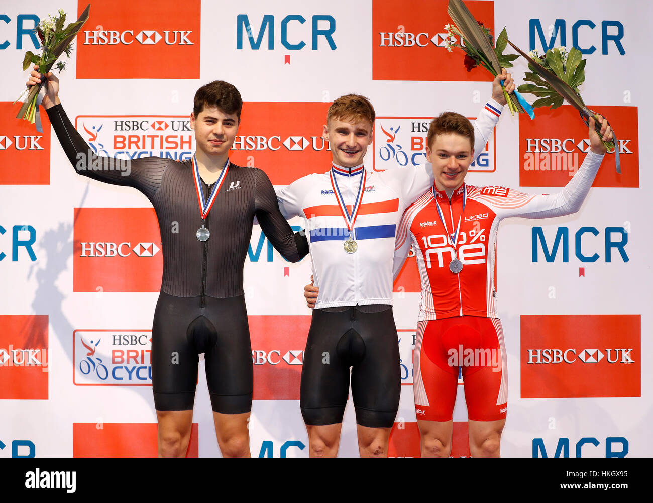 Gold medalist in the Men's Pursuit Daniel Bigham of Brother NRG ...