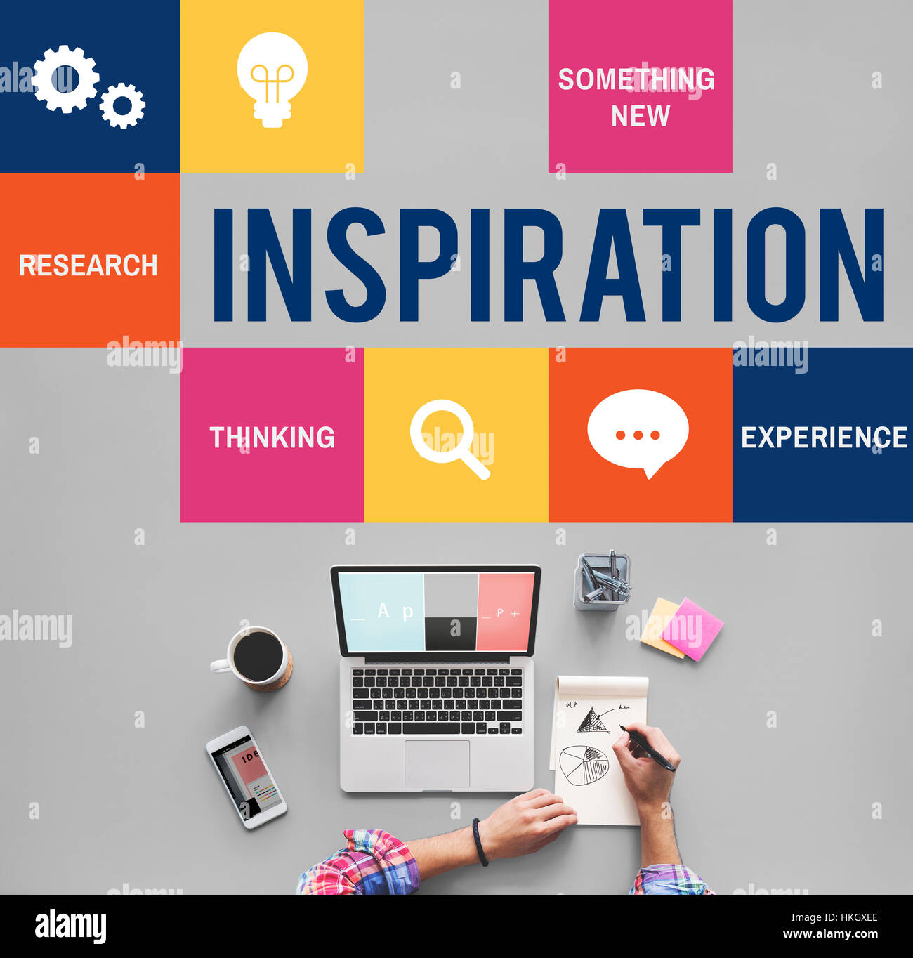 Fresh Ideas Creative Thinking Concept Stock Photo - Alamy