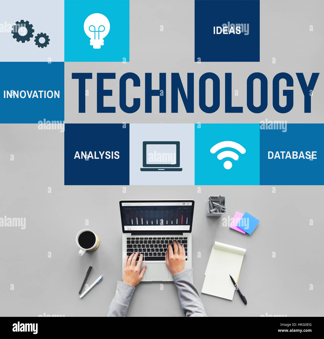 Communication Connection Idea Technology Concept Stock Photo - Alamy