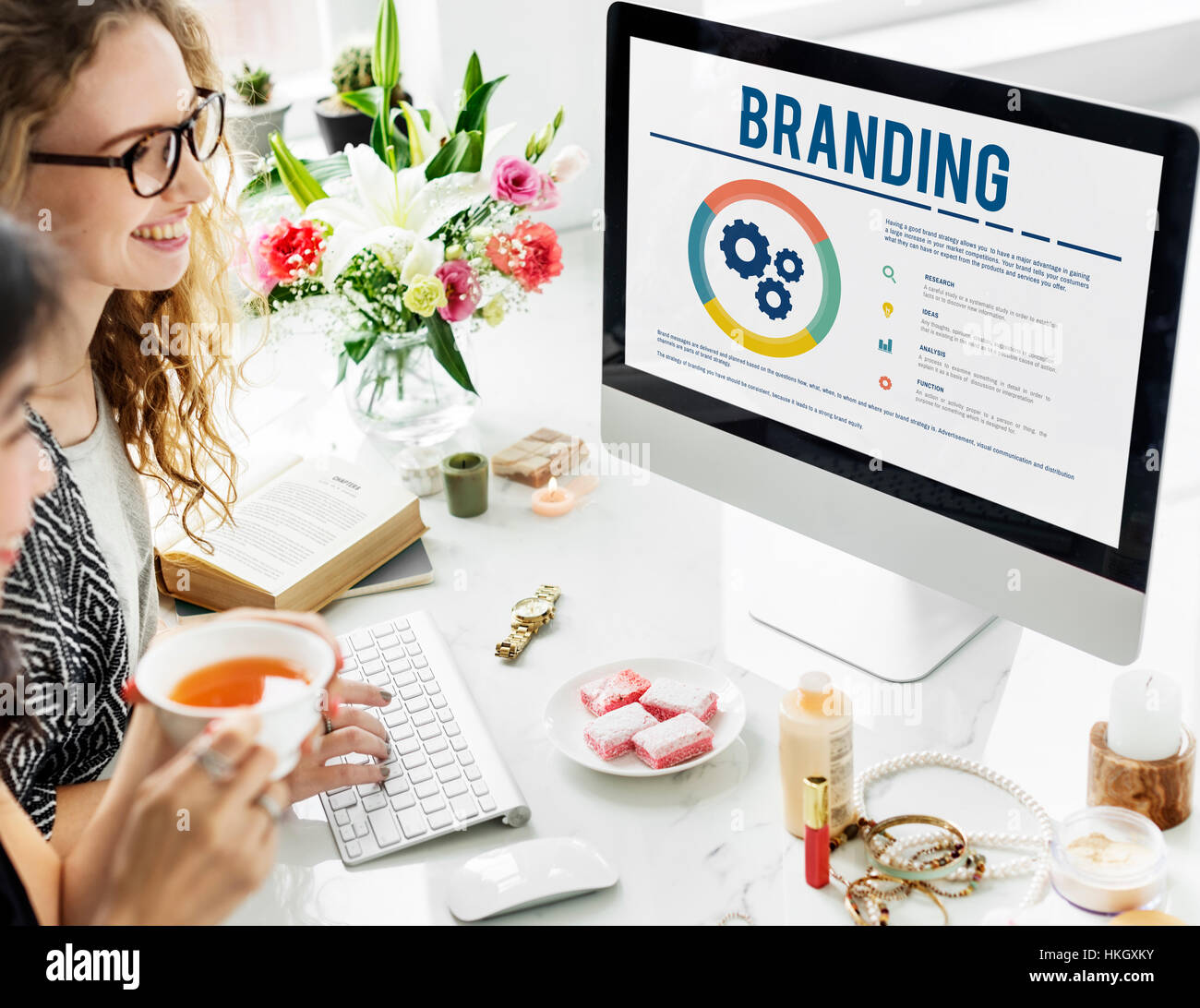 Branding Brand Copyright Trademark Marketing Concept Stock Photo - Alamy