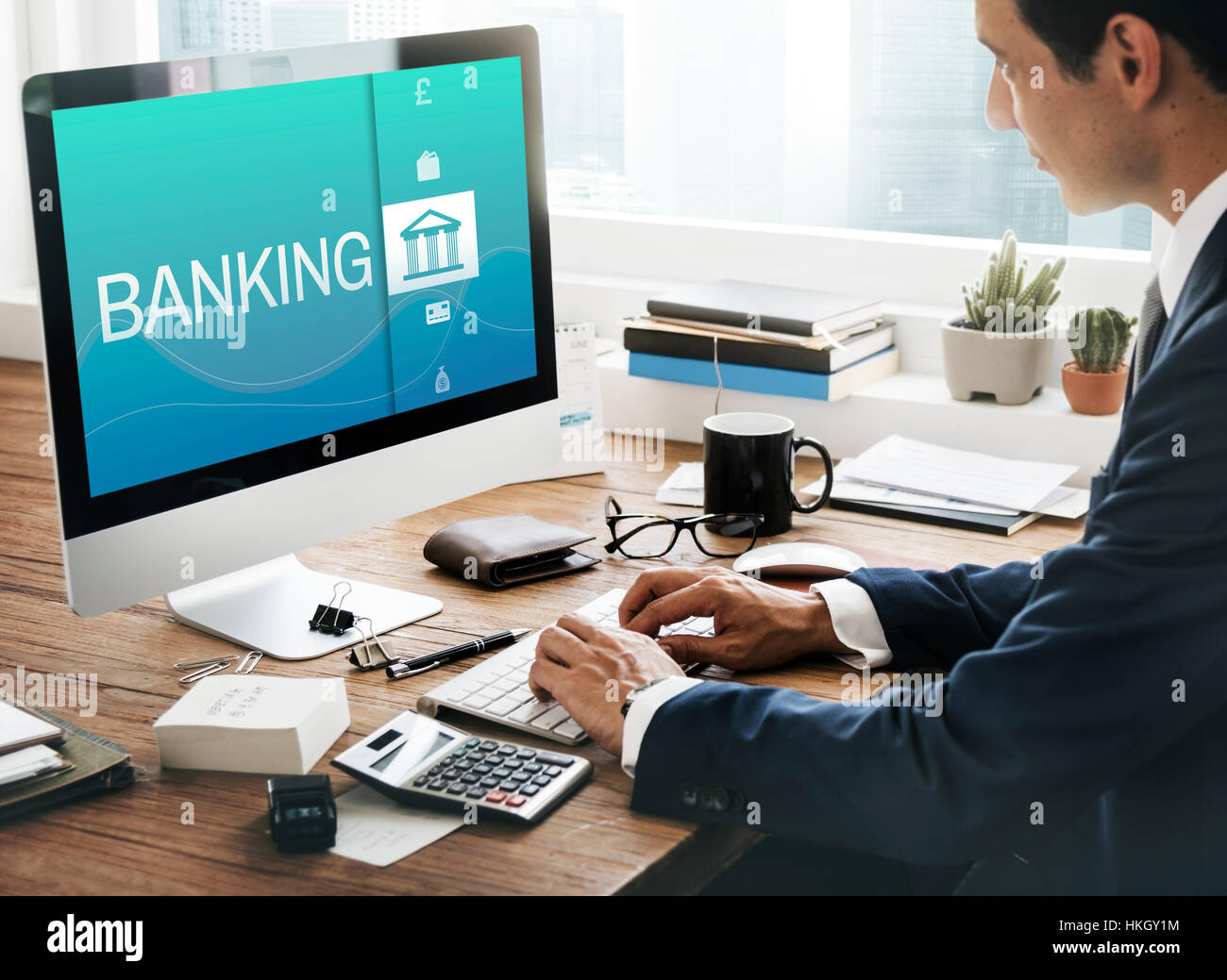 Online Banking Payment Finance Concept Stock Photo - Alamy