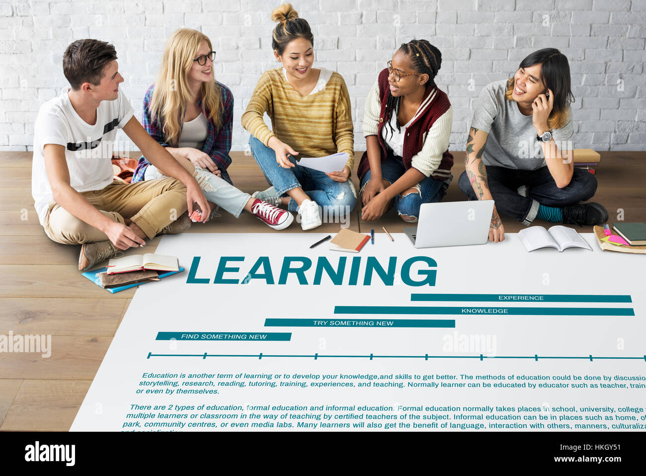 Learning Knowledge Education Study Concept Stock Photo - Alamy