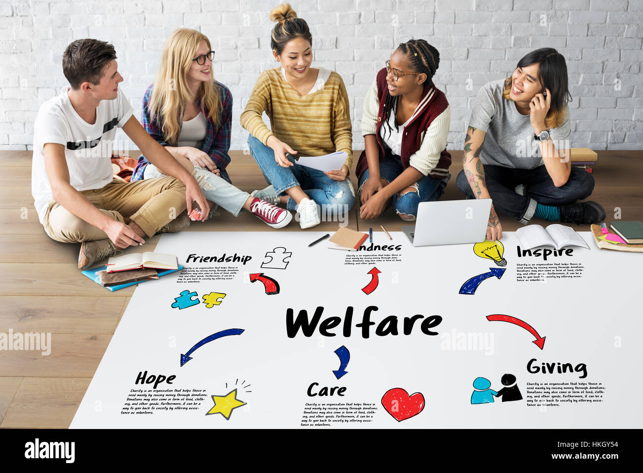 Charity Donations Help Support Giving Community Concept Stock Photo - Alamy