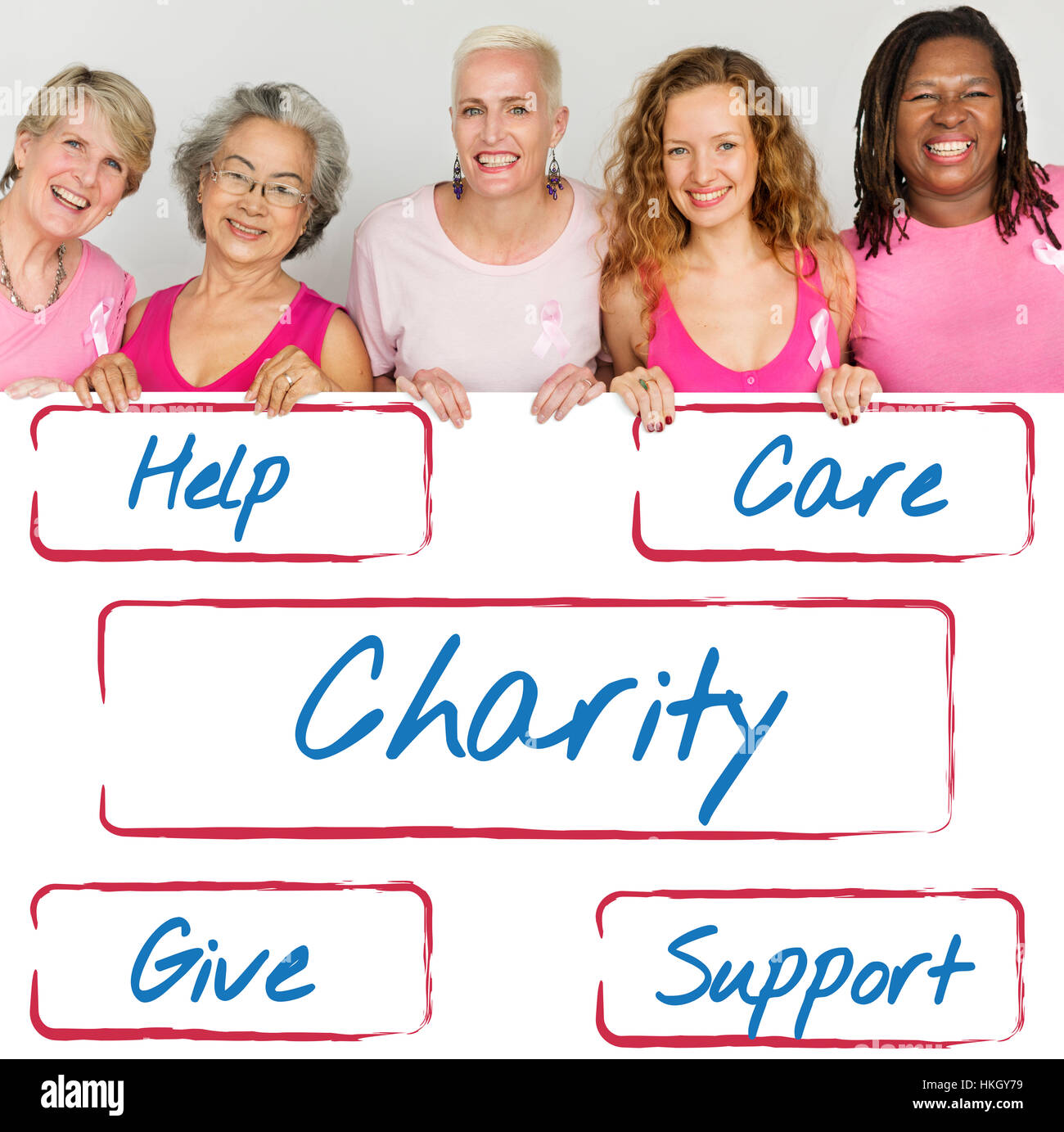 Charity Donate Giving Help Support Volunteer Concept Stock Photo - Alamy