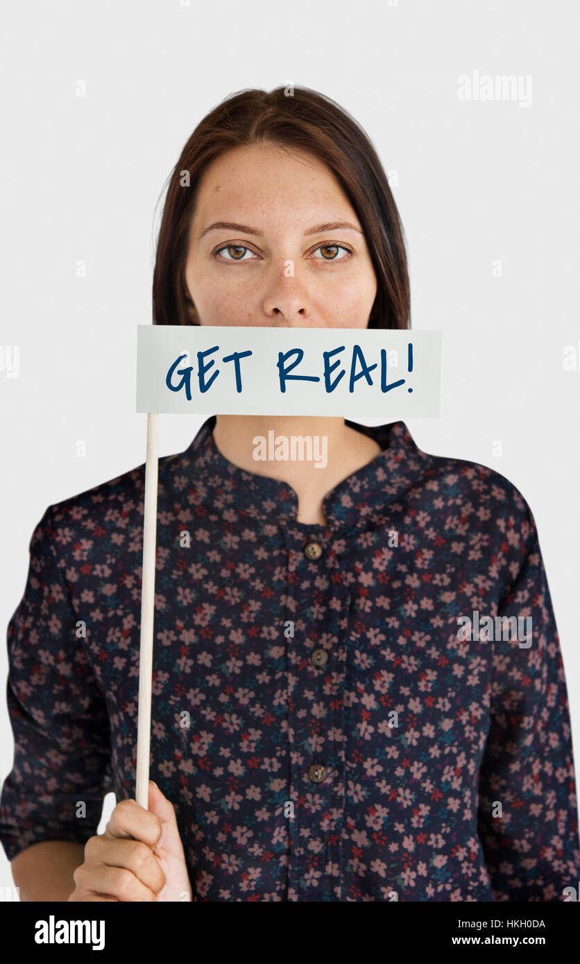 Get Real True Word Concept Stock Photo - Alamy