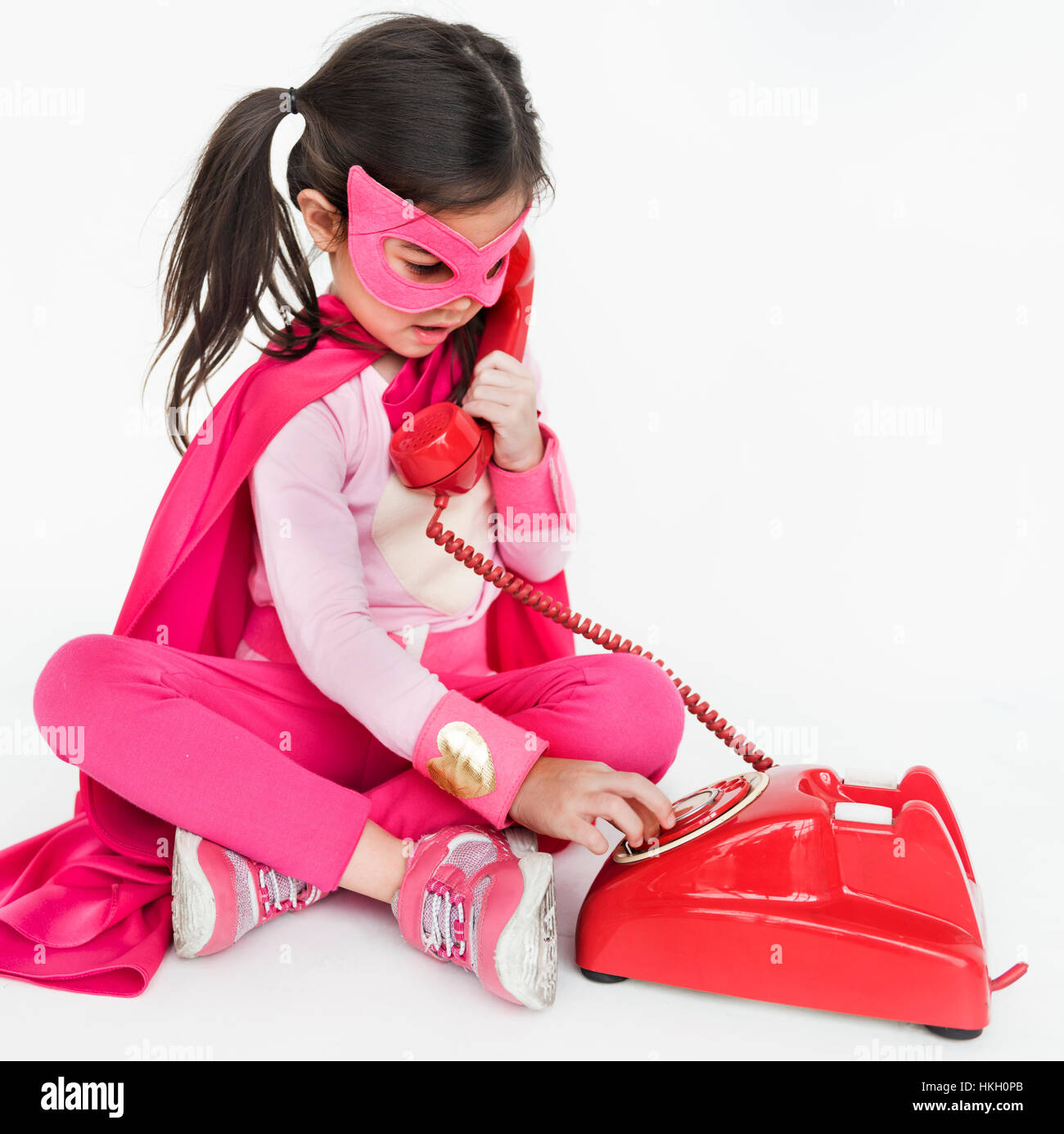 Superhero Girl Bold Brave Female Idol Concept Stock Photo - Alamy