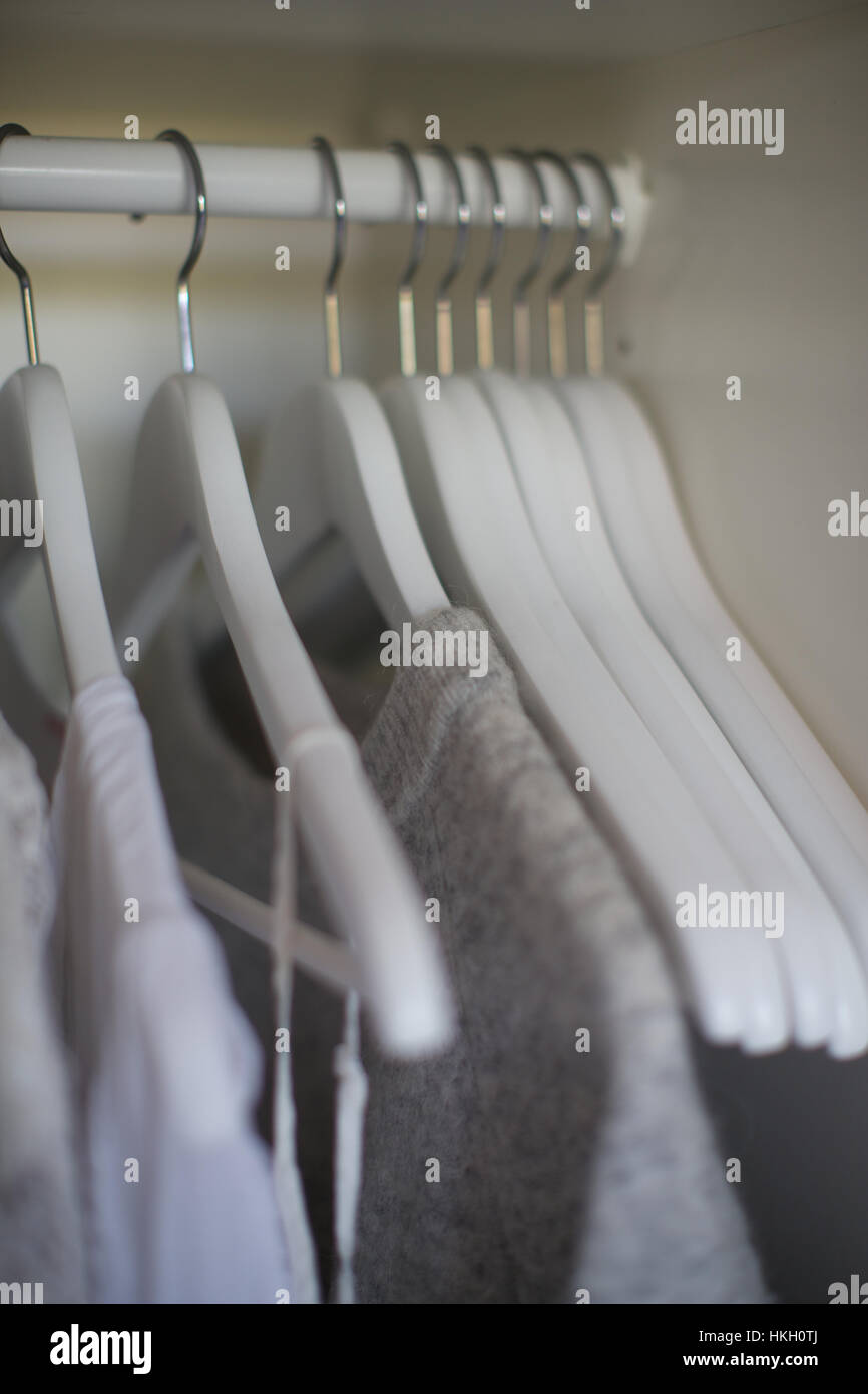 Clothes on rack hi-res stock photography and images - Alamy
