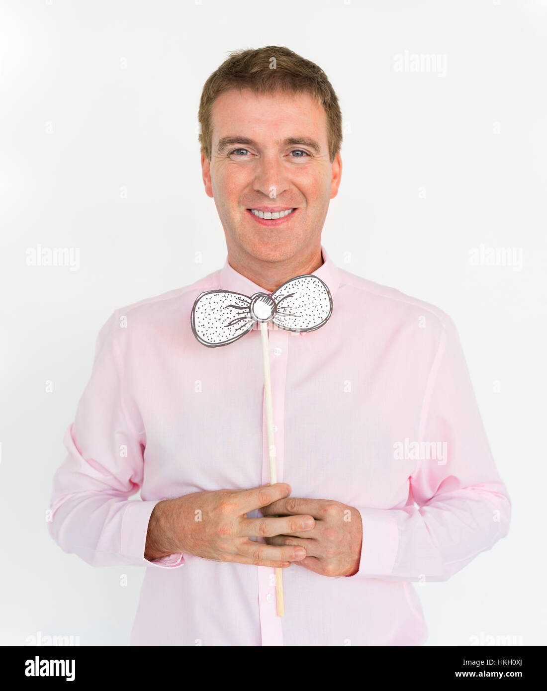 Man Smiling Happiness Portrait Concept Stock Photo - Alamy