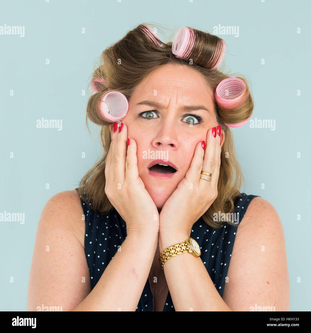 Stun woman hi-res stock photography and images - Alamy