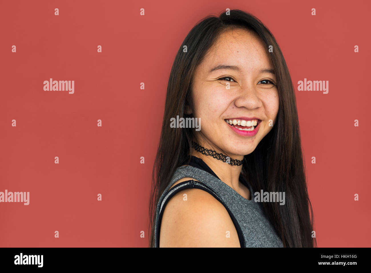 Lady portrait studio shoot concept hi-res stock photography and images ...