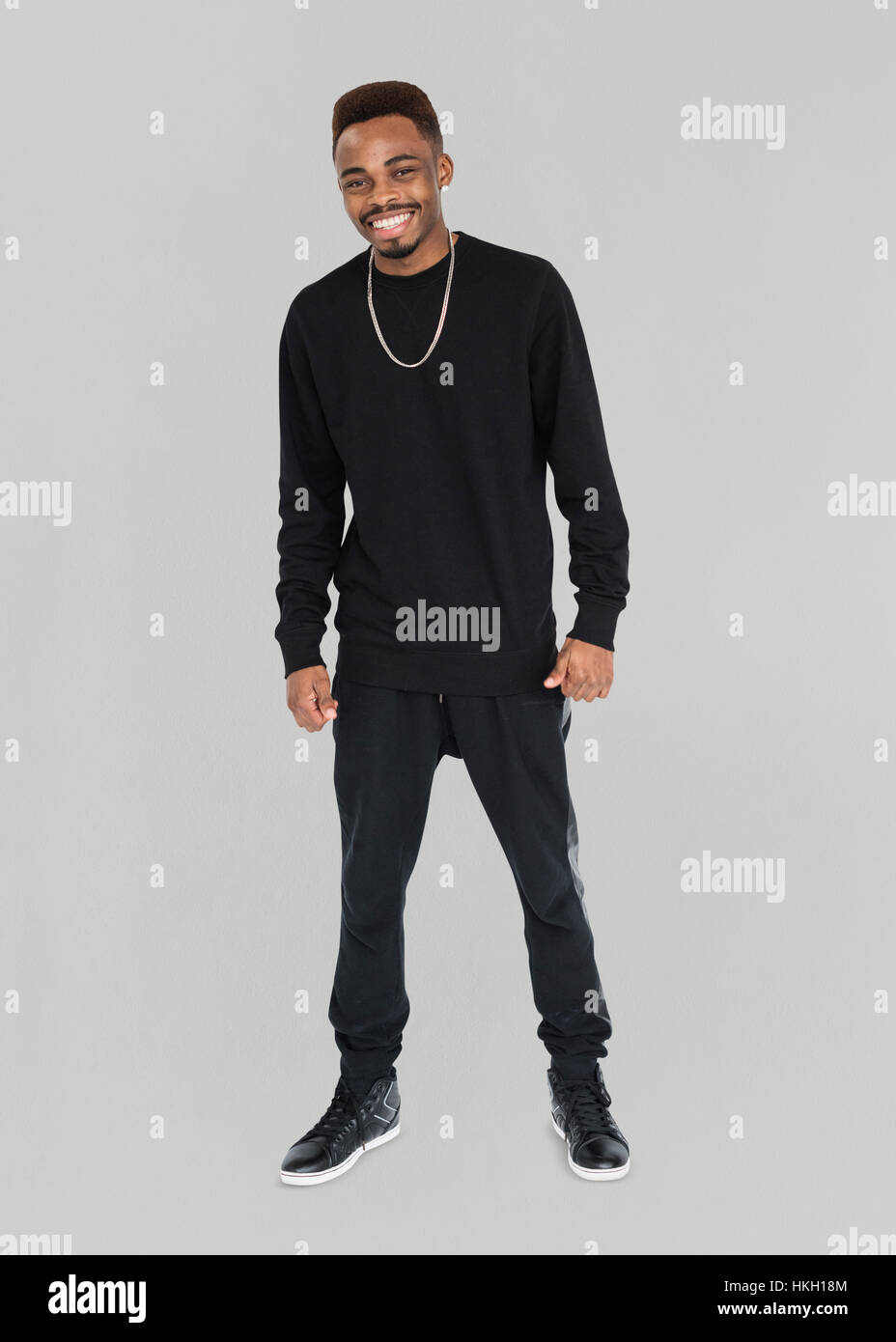 Man Studio Shoot Full Body Concept Stock Photo - Alamy