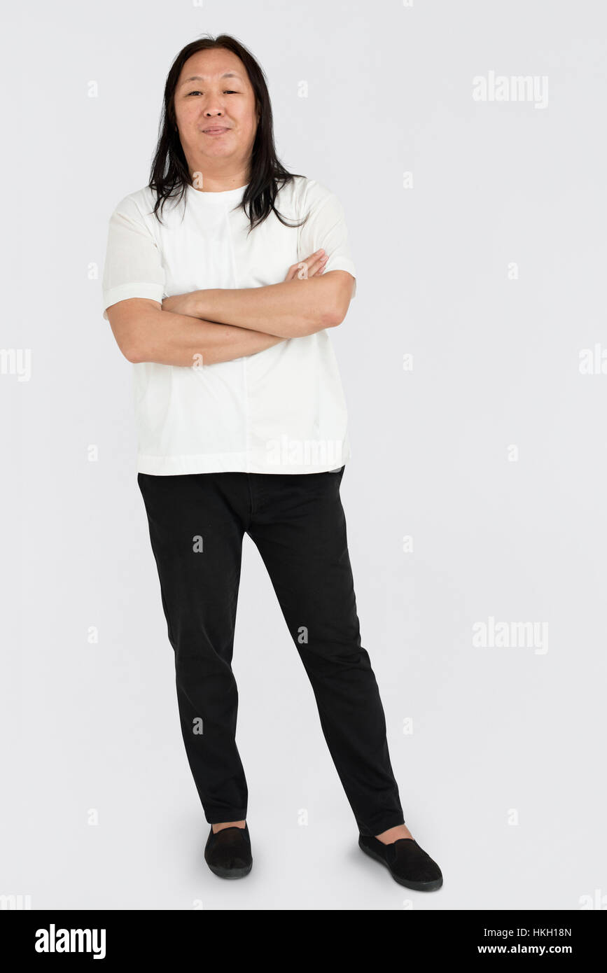 Man Studio Shoot Full Body Concept Stock Photo - Alamy