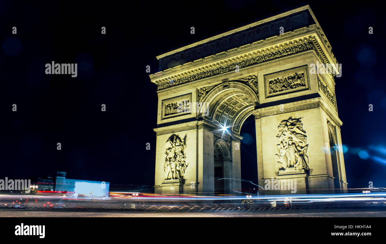 Clear night at the Arch Stock Photo - Alamy