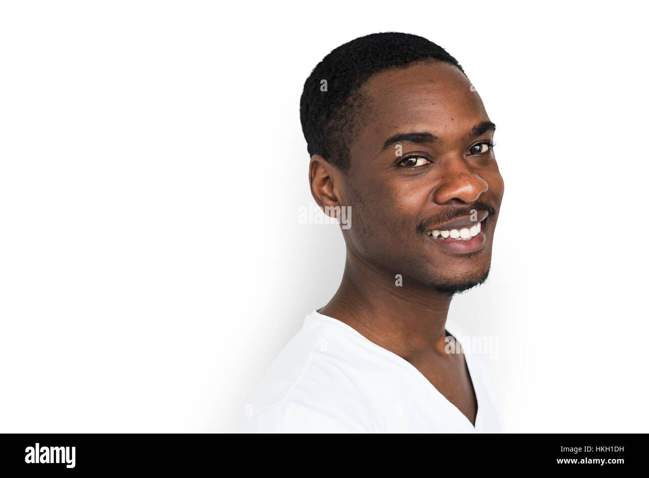 Side on portrait face Cut Out Stock Images & Pictures - Alamy